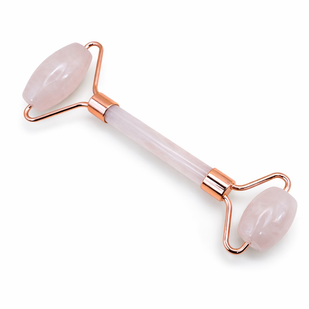 Rose Quartz Facial Massage Roller | Azul Crystals
